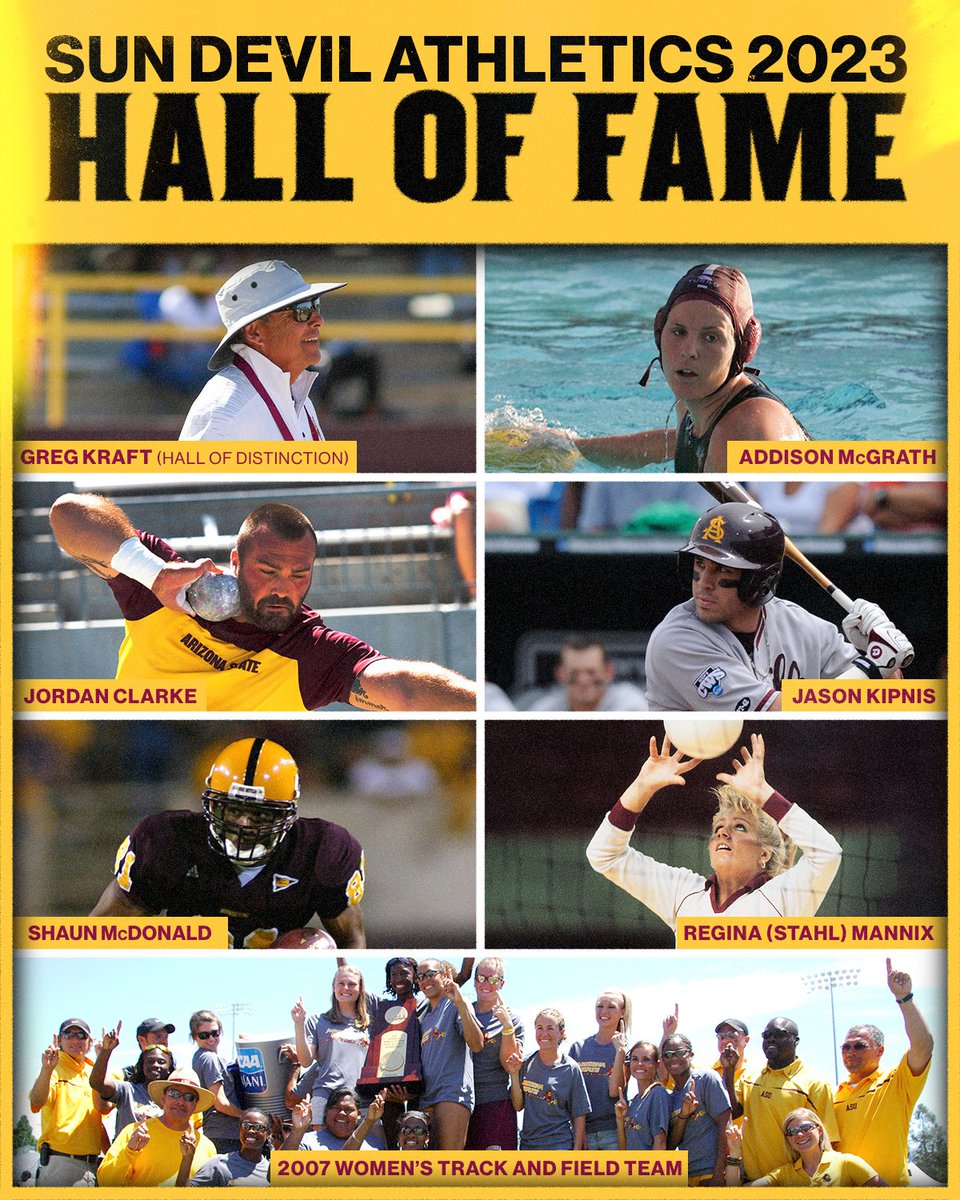 Arizona State Sun Devils on Twitter: "Congratulations to the Sun Devil Athletics Hall of Fame ...