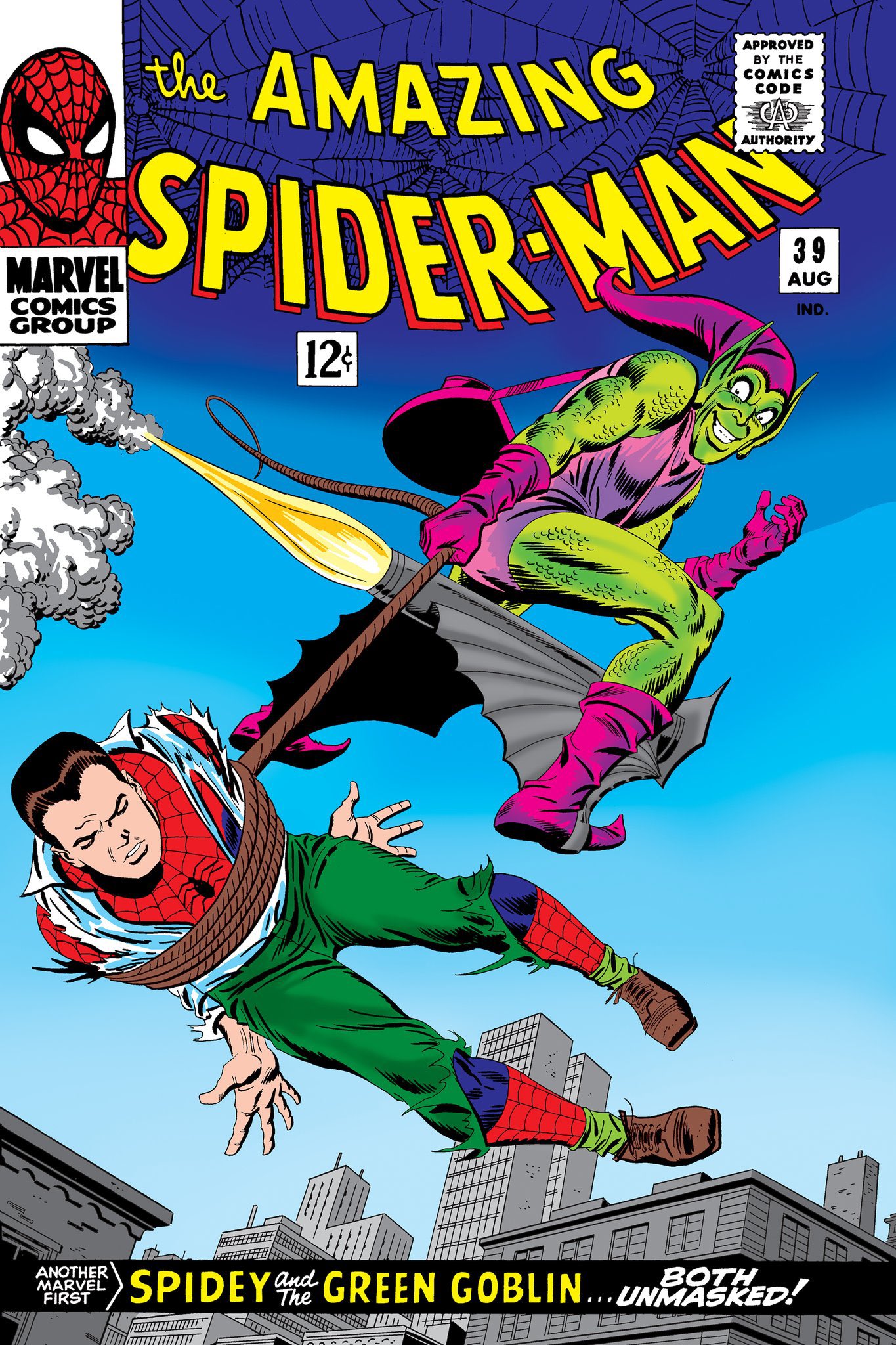 Spiderman Green Goblin Comic