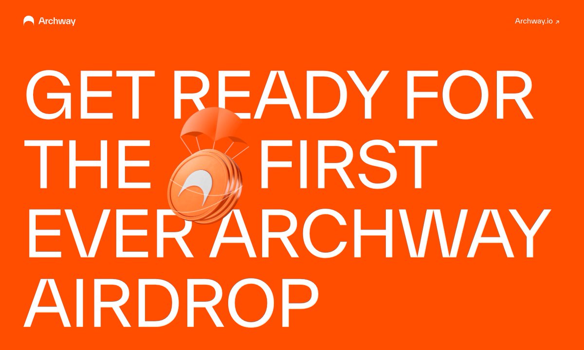 Airdrops on Twitter: "Heads-up: $ARCH #airdrop 🪂 eligibility checker has been updated by ...