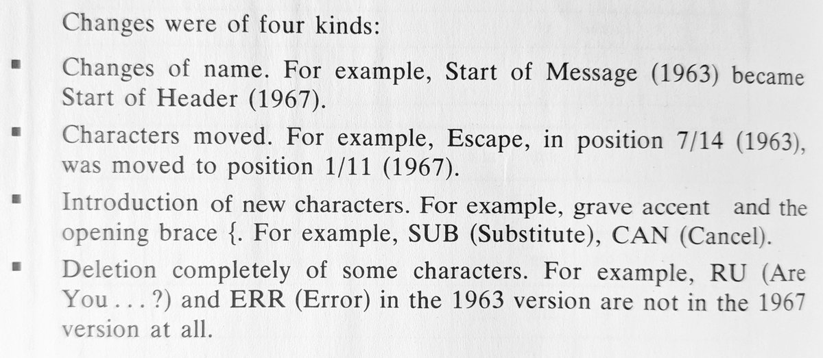 Ken Shirriff On Twitter Most Computers Communicate With Ascii Or Ascii Based Unicode