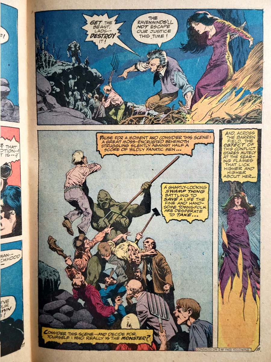 Kayla Adrienne on Twitter: "RT @Kristo_Kai: 'Swamp Thing' #5 (1973). Len Wein (writer). Berni(e ...