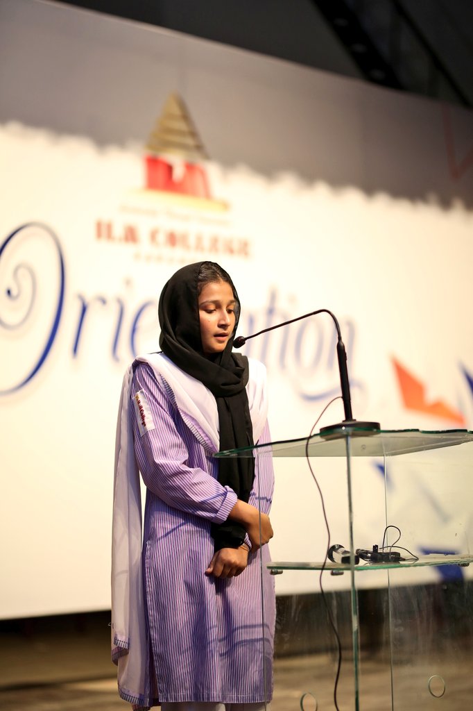 ILM Colleges Sargodha on Twitter: "Our daughter Munazza Maryam recited the beautiful Naat ...