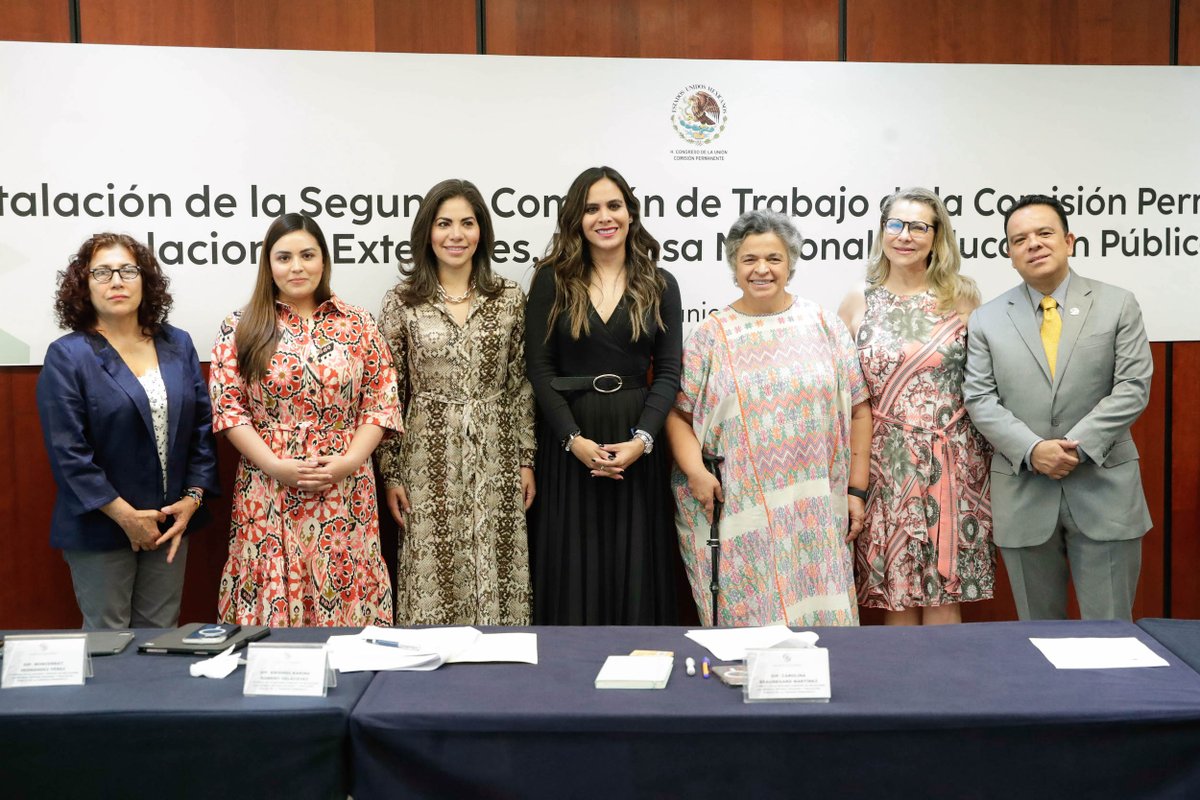 Senado De M茅xico On Twitter 馃摲 Qued贸 Instalada La Segunda Comisi贸n De