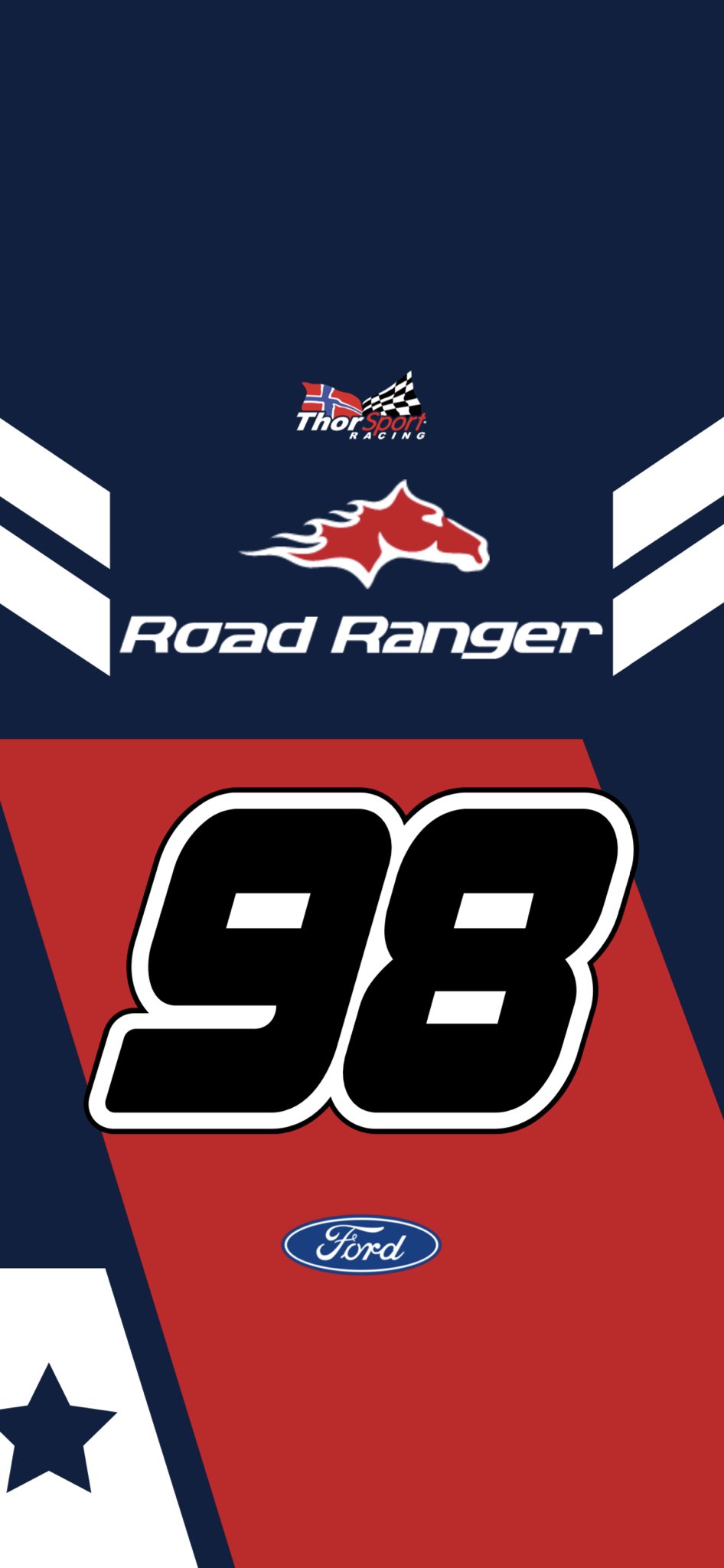 Thor Racing Logo Wallpaper