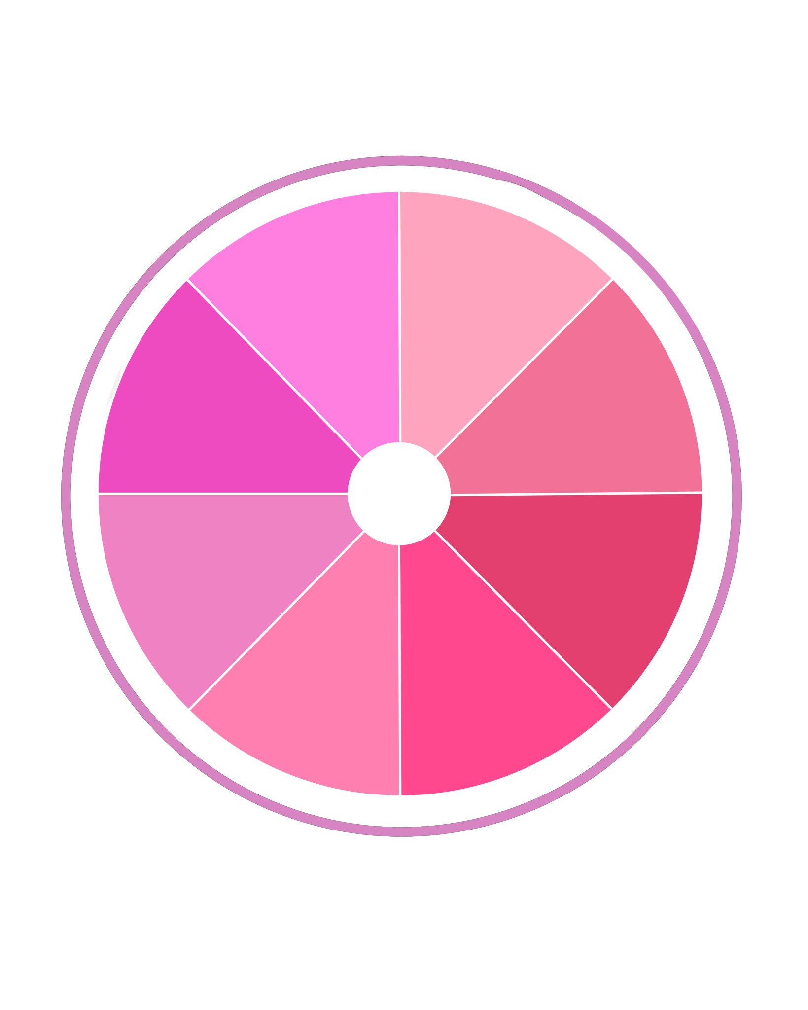 Rose Color Wheel