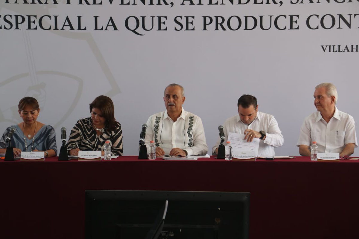 Televisión Tabasqueña On Twitter Entérate🔴se Lleva A Cabo La Firma
