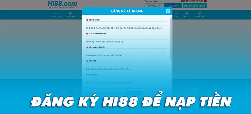 Hướng Dẫn Đăng Ký Tài Khoản Hi88 Mới Nhất Hiện Nay - THUỐC NAM HỌ LÝ BA VÌ