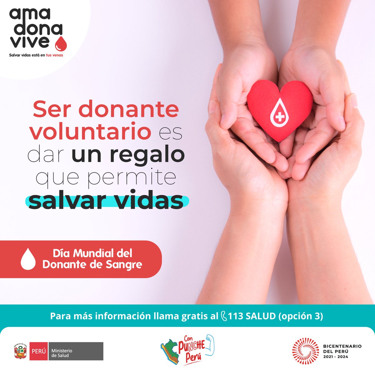 Ministerio De Salud On Twitter En El Día Mundial Del Donante De