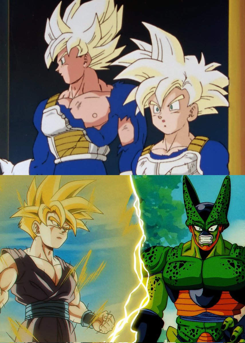 LAUN LE MAL | DRAGON BALL on Twitter: "Imaginons Goku et Gohan seraient rentré en 1er dans la ...