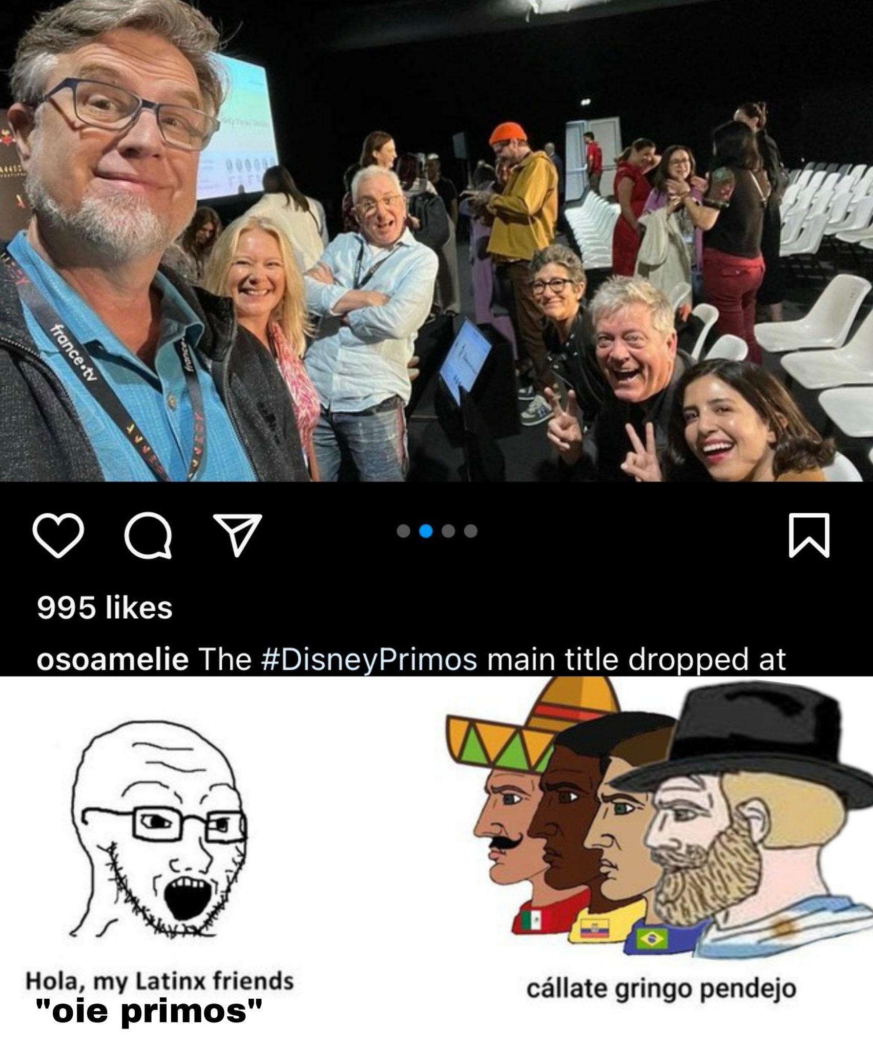 ElBuni on Twitter: "Estos son los que hicieron la serie, ninguno nació en latam kjj Literal unos ...