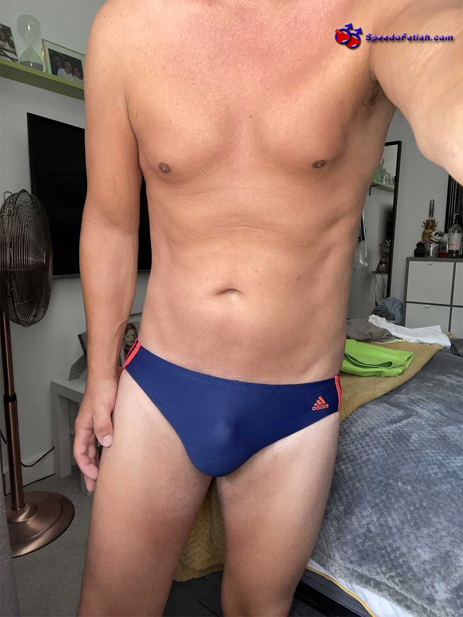 Aussie Speedo Guy on Twitter: "Great to see guys wearing the classic ADIDAS 3-stripe speedos. I ...