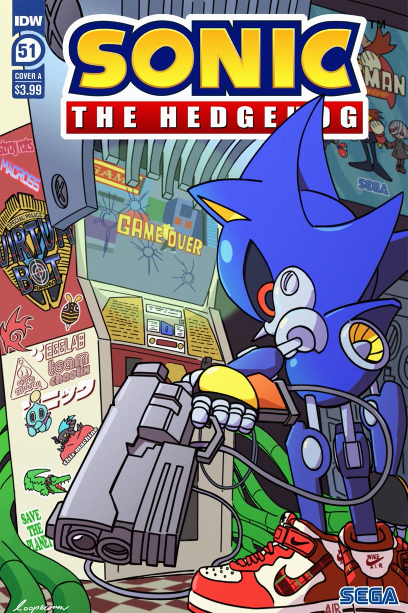 ソニック 「mock sonic covers (2 of 2)」|Loopersum (3/3 COMMS TAKEN)のイラスト