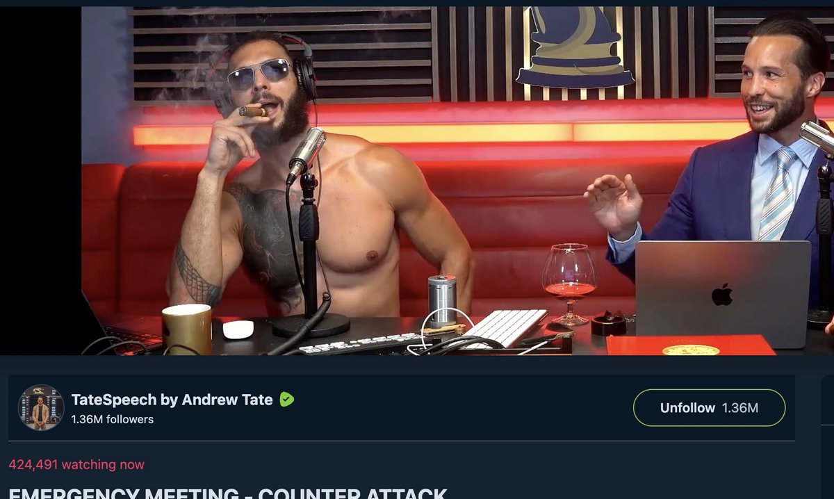 Younes♻️ on Twitter: "Watching Andrew Tate is like taking a free master class on how to be ...