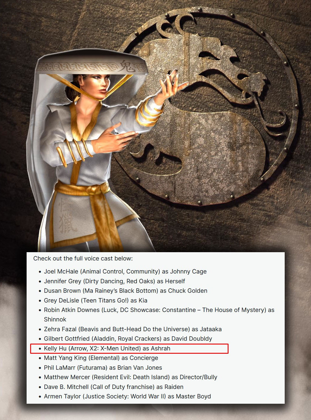 Mortal Kombat Ashrah