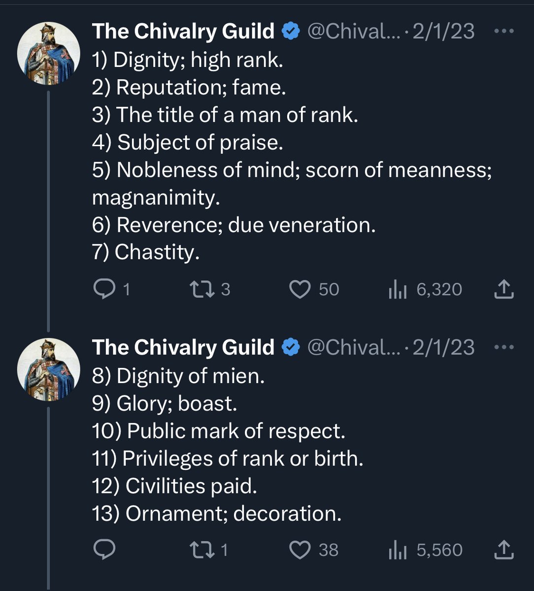 The Chivalry Guild's Threads – Thread Reader App