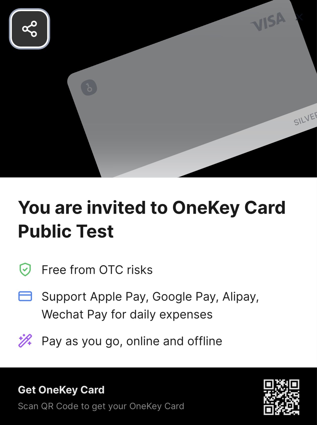 OneKey Open Source Wallet on Twitter: "Dear OneKey Card users, We are excited to inform you that ...