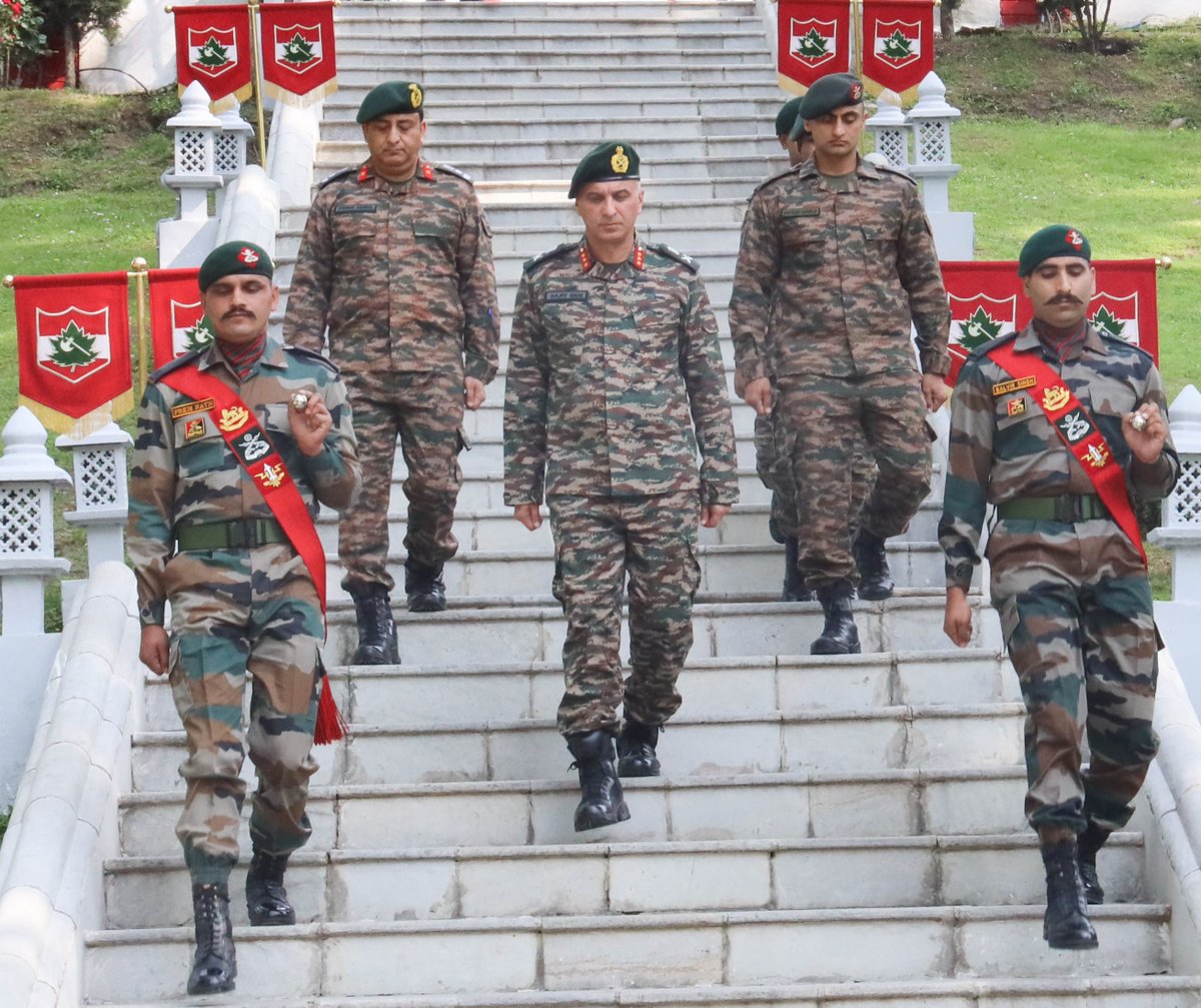 On assuming the command of #ChinarCorps today, Lt Gen Rajiv Ghai laid ...