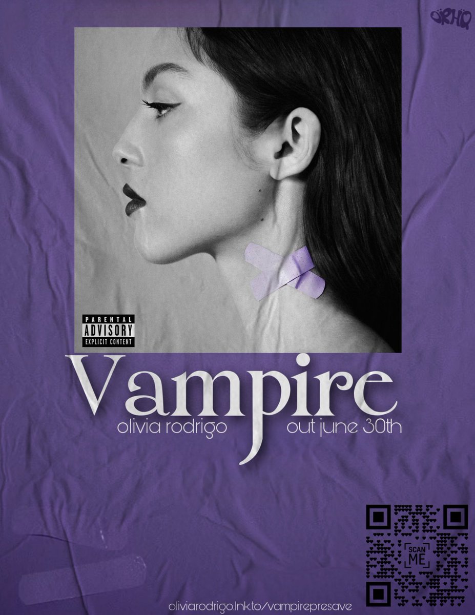 Olivia Rodrigo’s lead single off her sophomore album is titled “Vampire ...