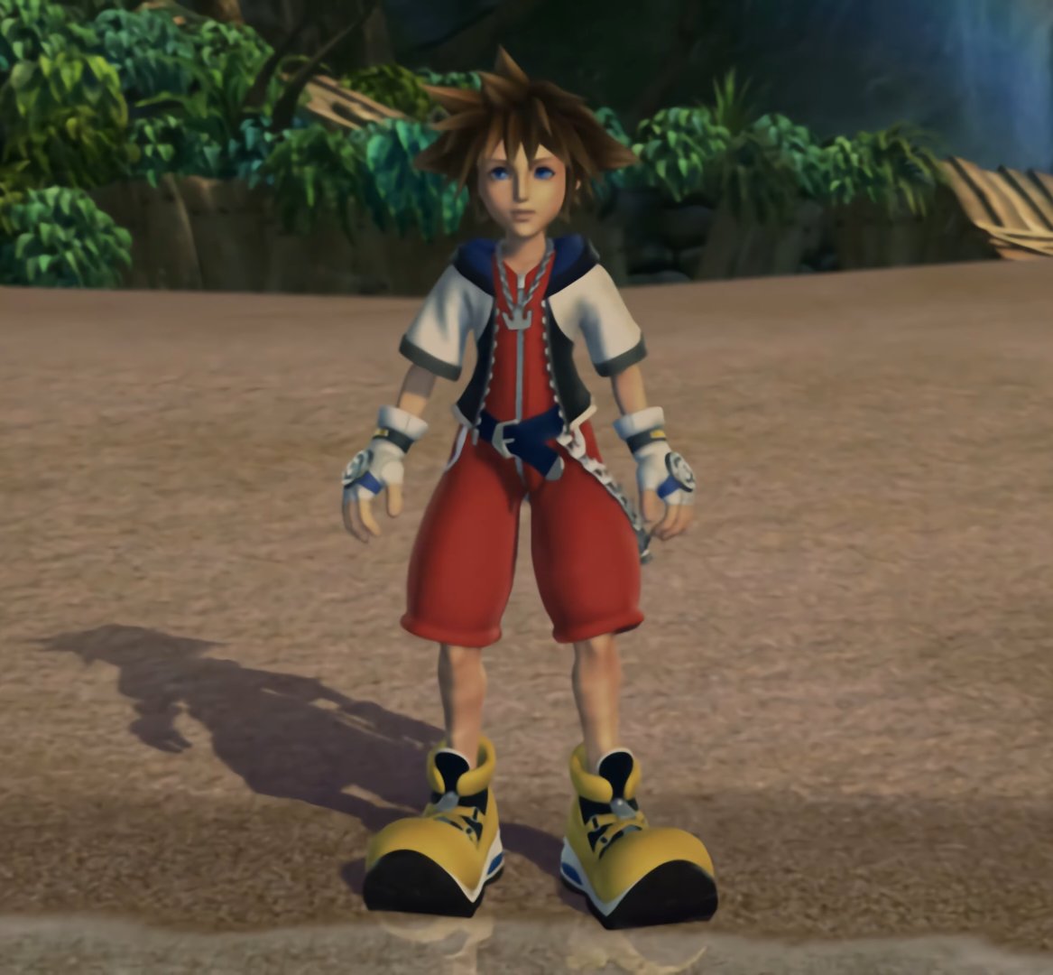 Kingdom Hearts 1 Sora