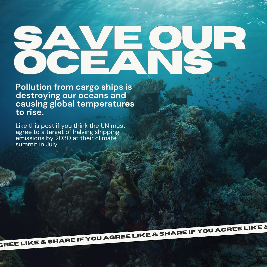Cleaner Ships = Safer World on Twitter: "🐠🌊 An urgent message from our oceans to @IMOHQ: Protect ...