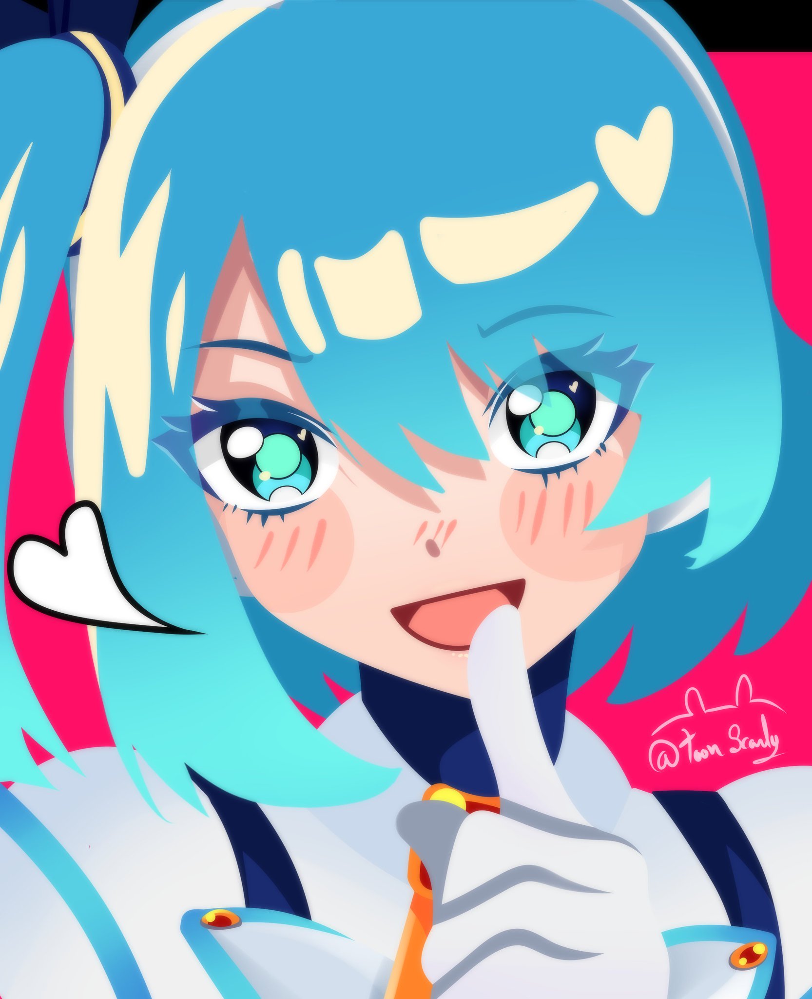 💖Toon Scarly💖/🐰open commissions🐰/ on Twitter: "/🐰/Ara ara player-san#rockman 💜💜 #megamanxdive # ...