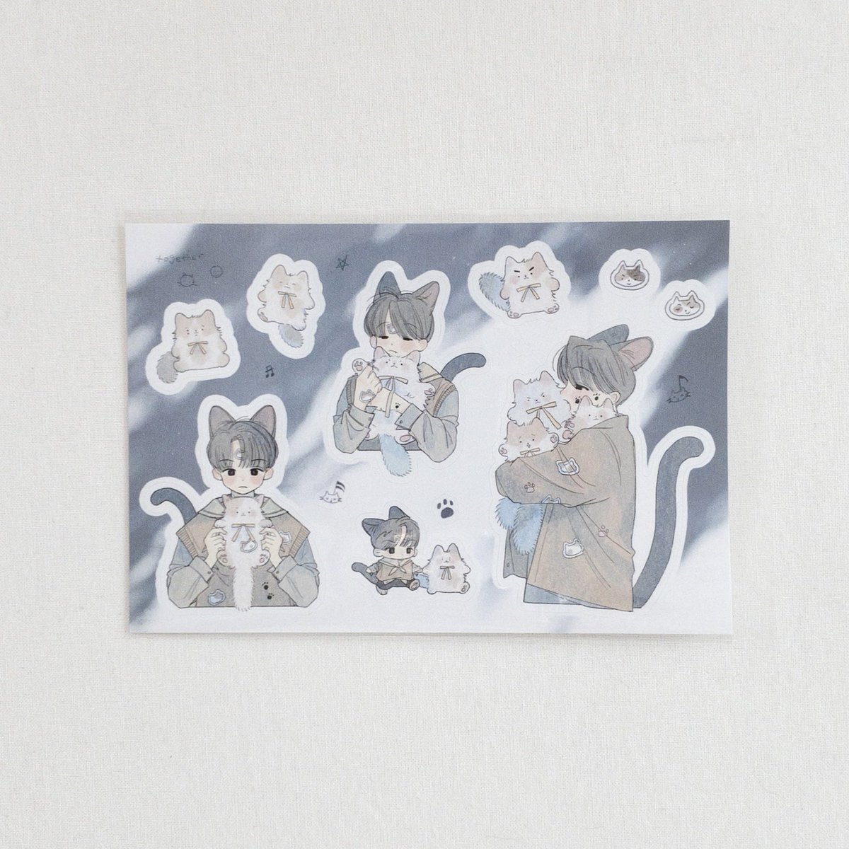 고사리 on Twitter: "| 야광별 스티커 2종 | together 스티커 ⬇️ 포포 둘러보기 https://m.smartstore.naver.com ...