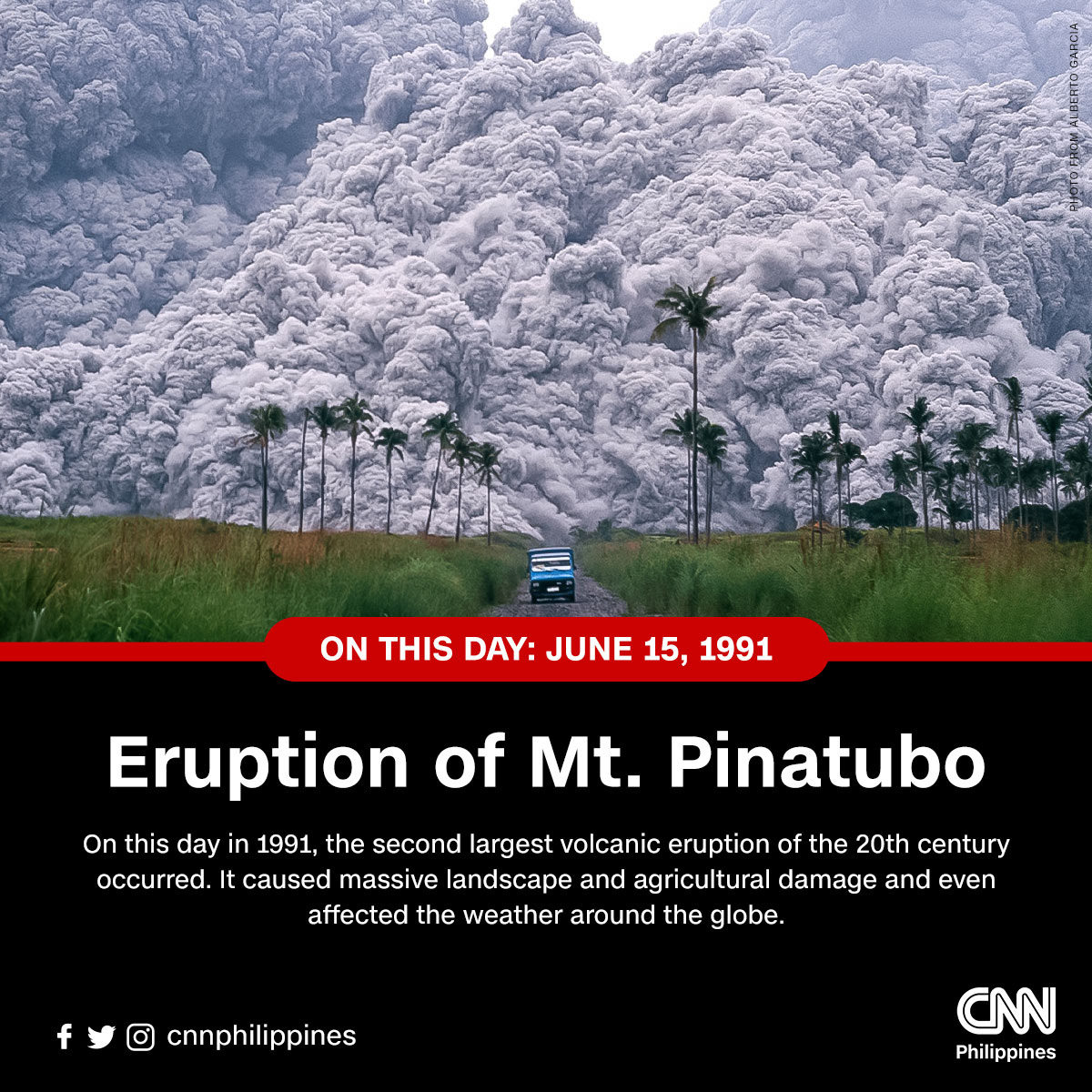 Mount Pinatubo Eruption Damage