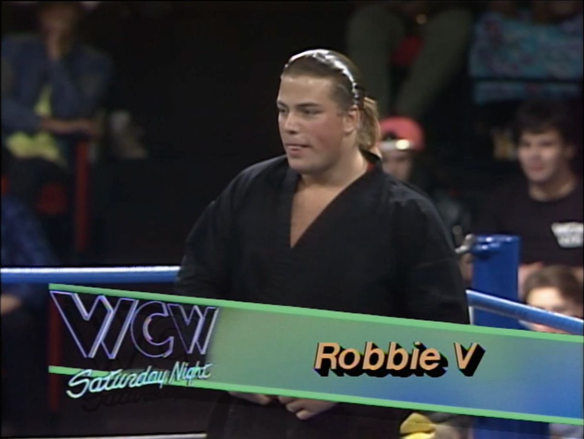 The Signature Spot on Twitter: "Wrestling under the name Robbie V, Rob Van Dam would debut in ...