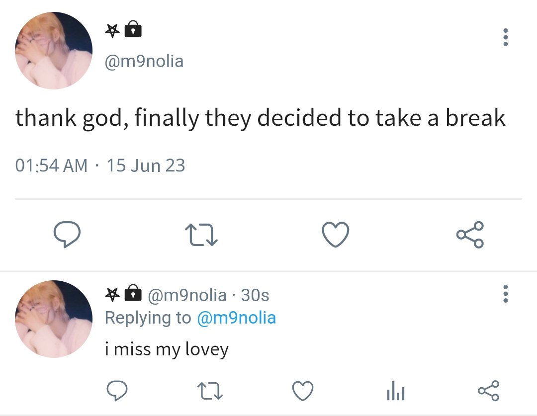 ً on Twitter: "— #hoonki few tweets au. maangas (?) na tiklop sa jowa rix x clingy babygirl sho"