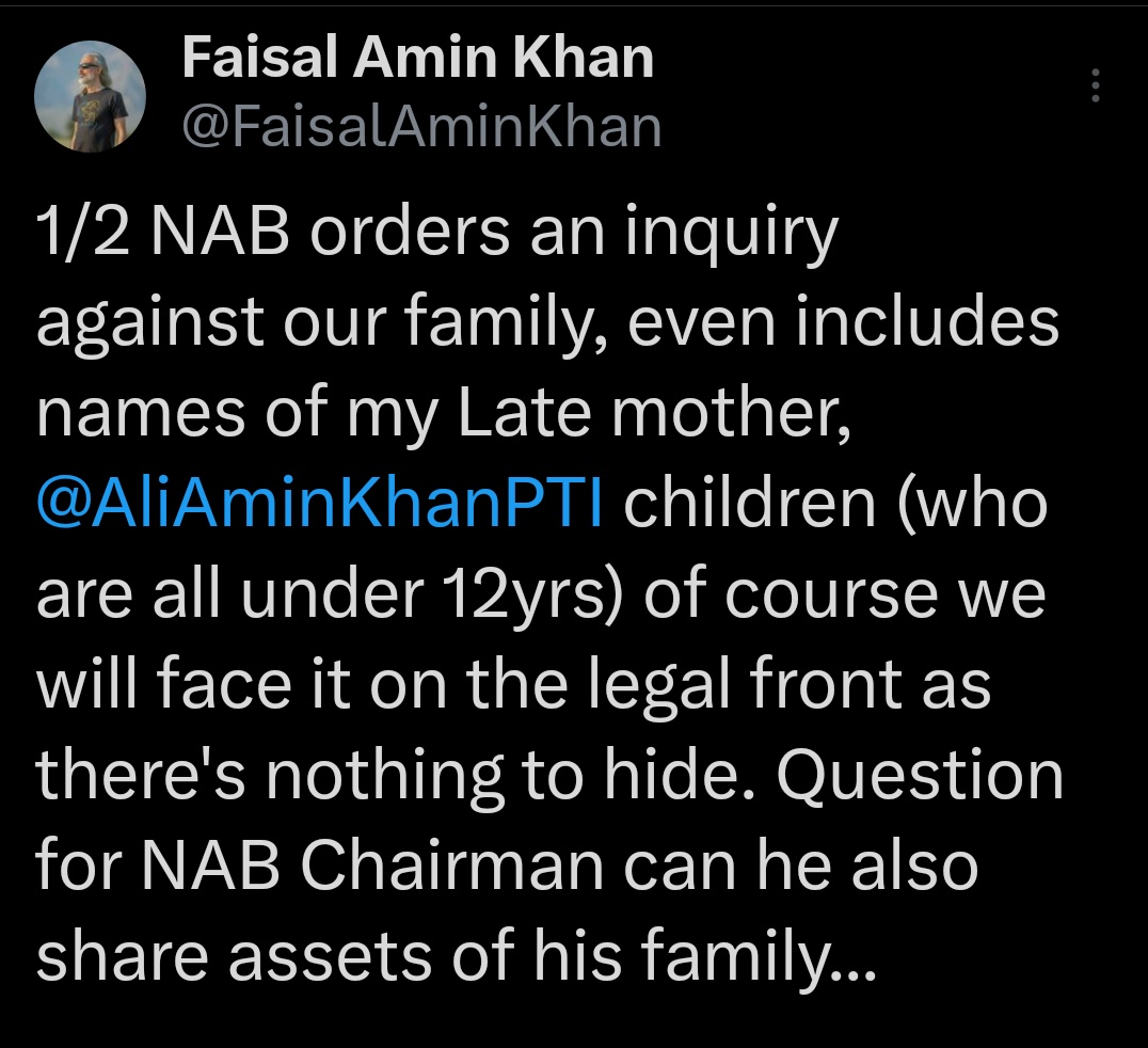 Faisal Amin Khan on Twitter: Faisal Amin Khan on Twitter: