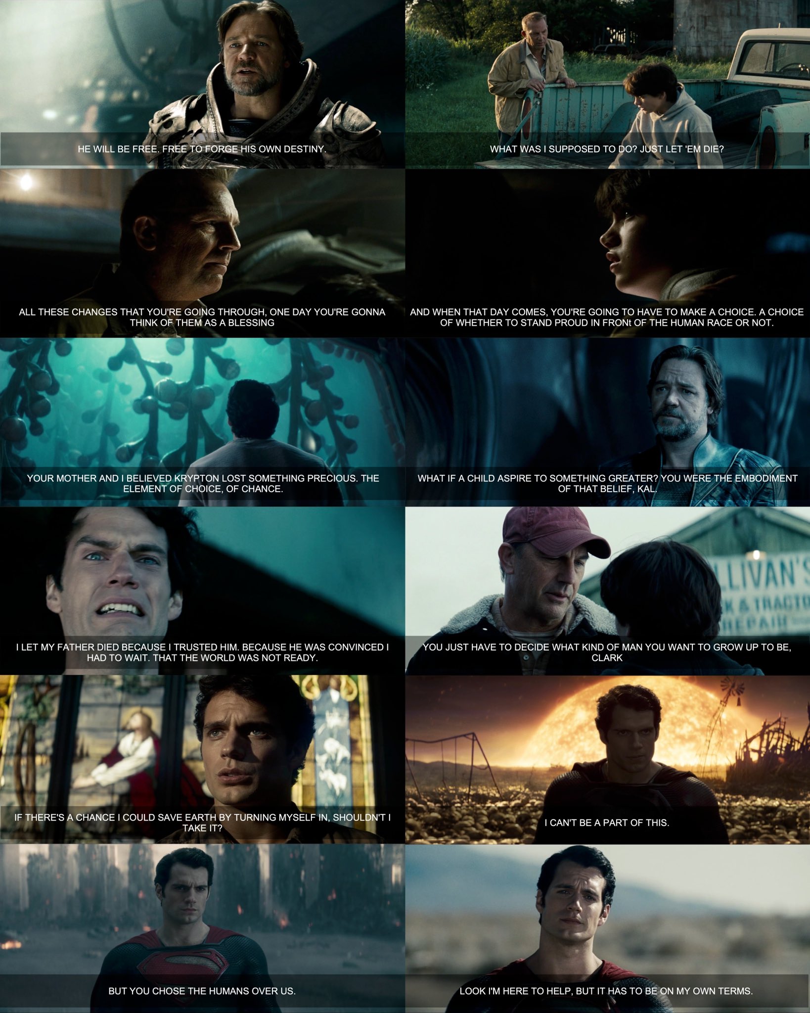 Man Of Steel Dark Knight Meme