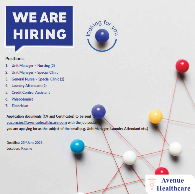 Avenue Healthcare on Twitter: "WE ARE HIRING!! 🤝🏾 We are recruiting for various positions to ...