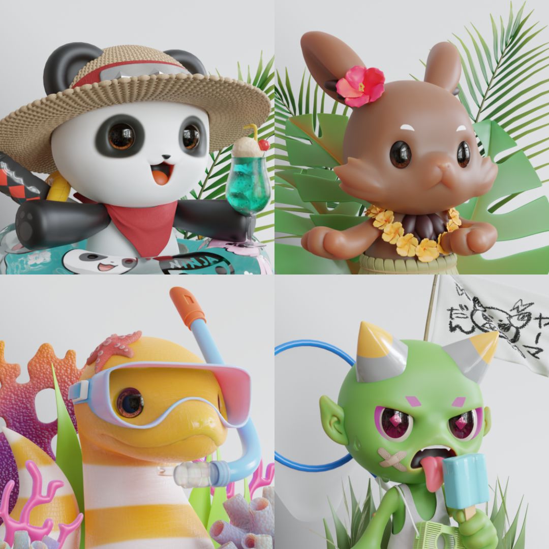 【公式】CNP（シーエヌピー） | CryptoNinja Partners on Twitter: "\何度行っても楽しめます😋／ #CNP Summer Store🏖 🌟ラフォーレ原宿5F ...