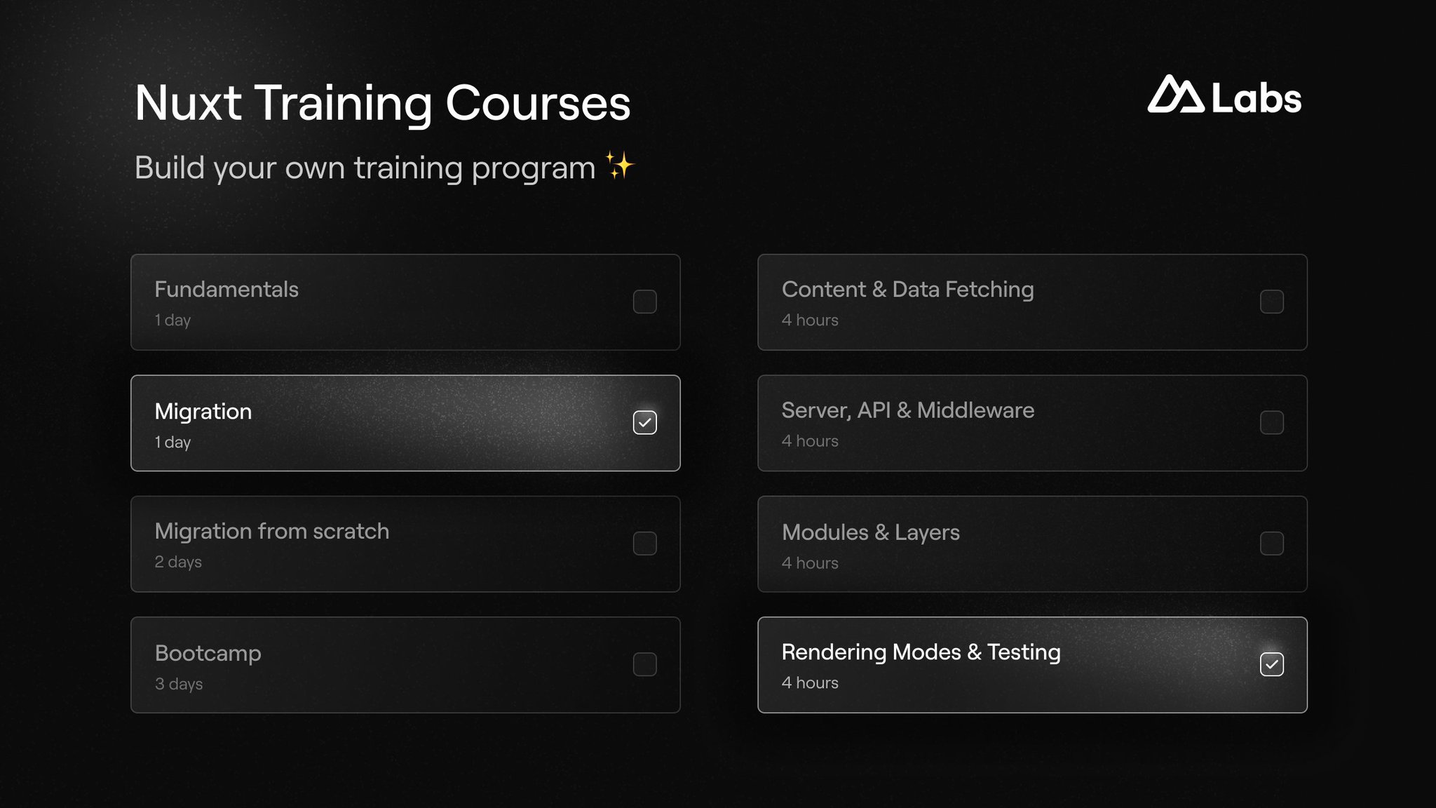 NuxtLabs on Twitter: "Our official Nuxt Courses are out! From 4 hours long targeted modules to 3 ...
