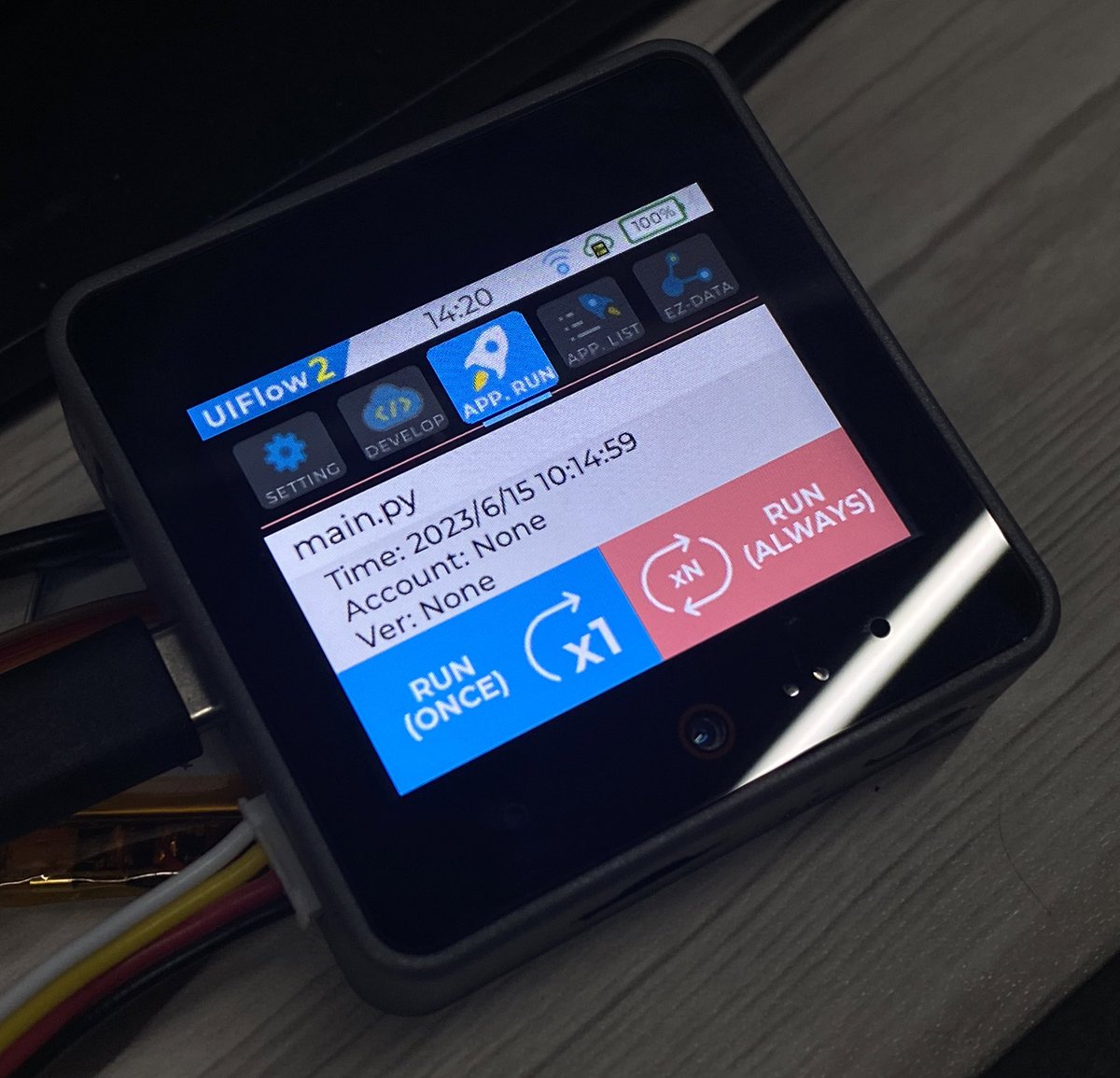 M5Stack on Twitter: "UIFlow2.0 Alpha-17: Hardware add ALS，BtnPWR support, add TimeZone"