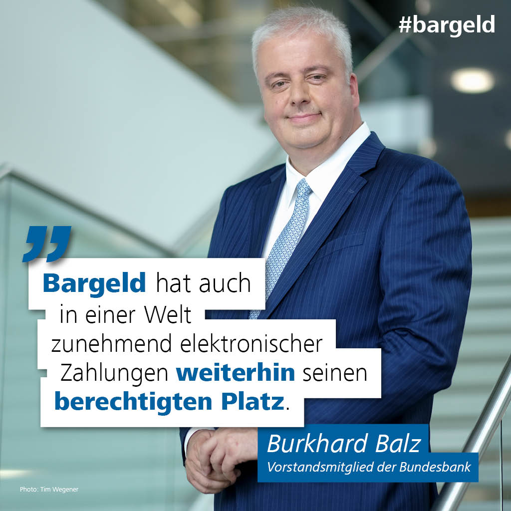 Deutsche Bundesbank on Twitter: "Für @burkhardbalz ist und bleibt eine zuverlässige und ...