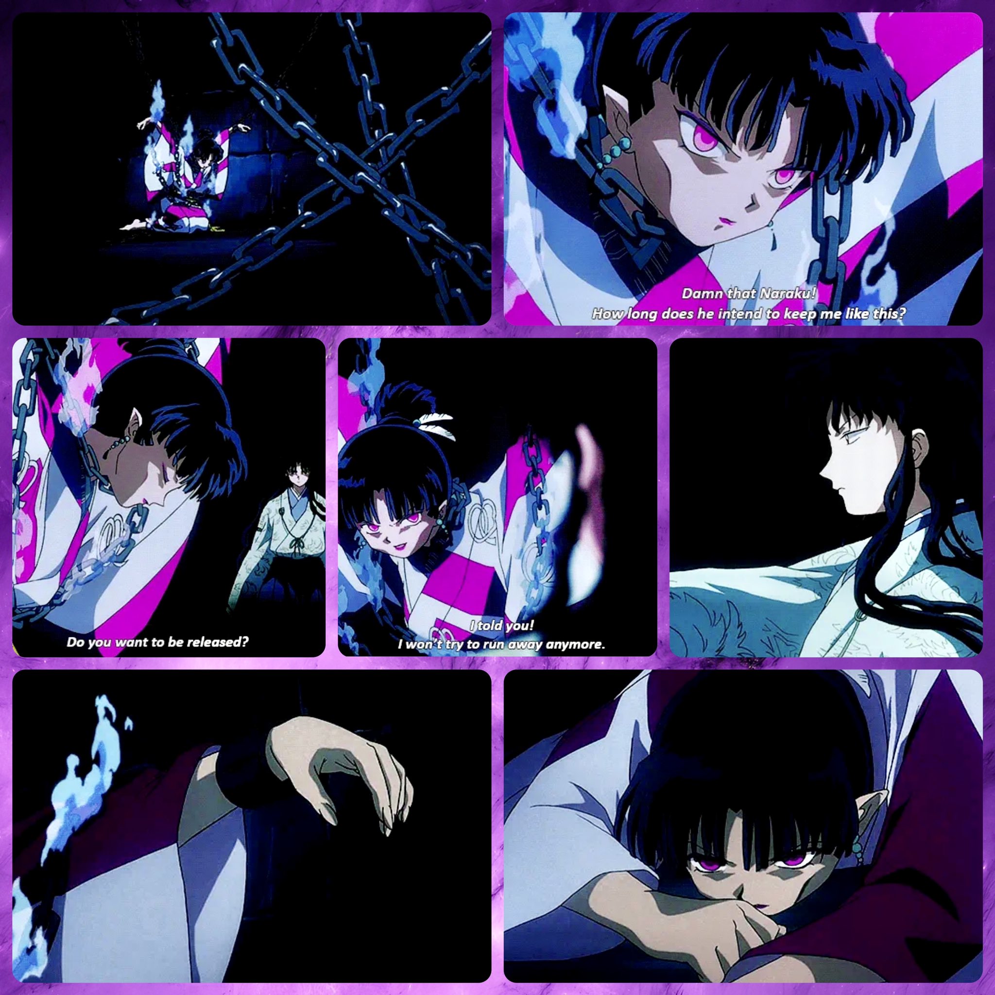 Kagura And Naraku The Inuyasha Companion
