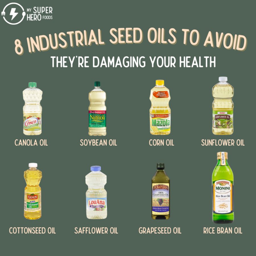 Seed Oils are making you fat, depressed, and sick. Here’s everything ...