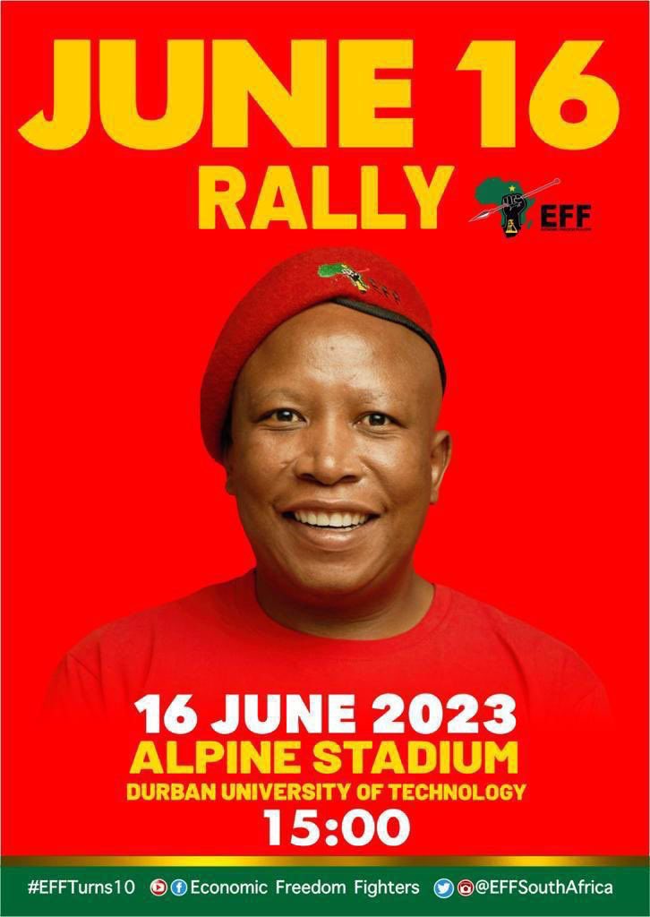 Julius Sello Malema on Twitter: "We are at the undisputed home of the @EFFSouthAfrica KZN this ...