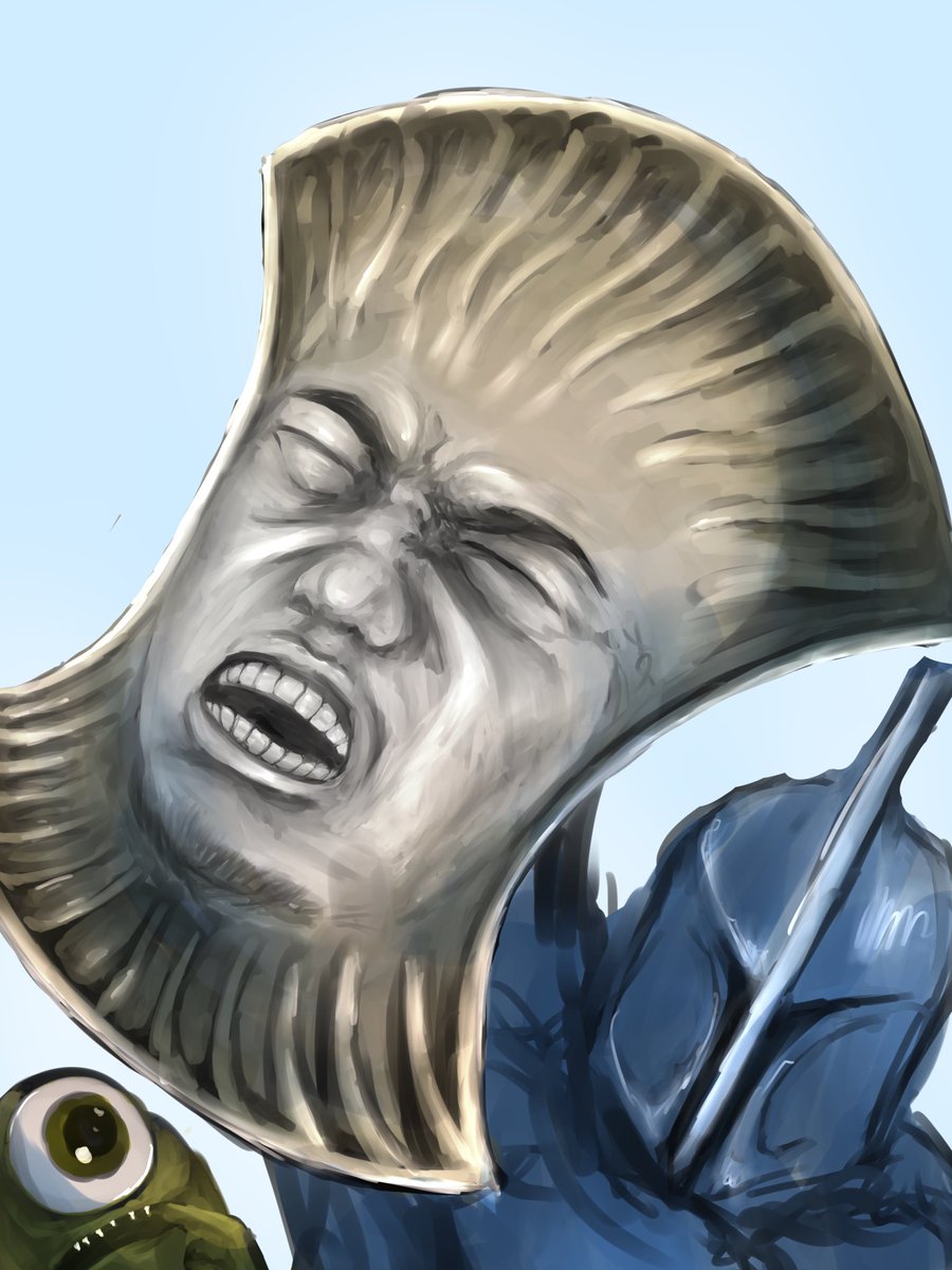 叫び盾/Screaming Shield》」|沼Φのチンピラのイラスト