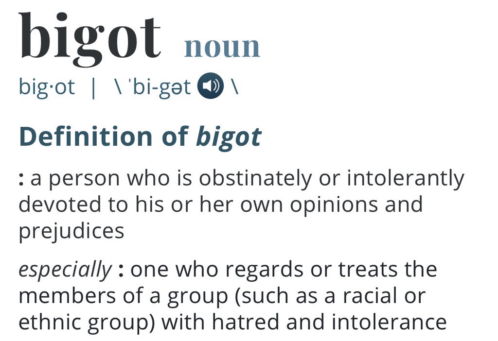 Bigot Definition