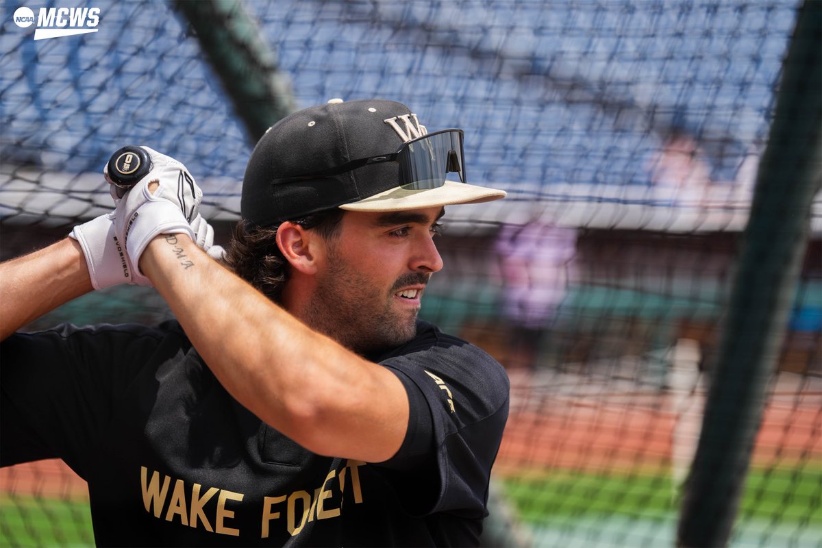 NCAA Baseball on Twitter: "Battle ready! #MCWS x @WakeBaseball"