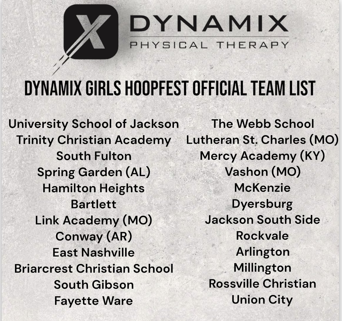 Greg Tipps on Twitter: "RT @tlownsdale: We are excited to announce this year’s of teams for The ...