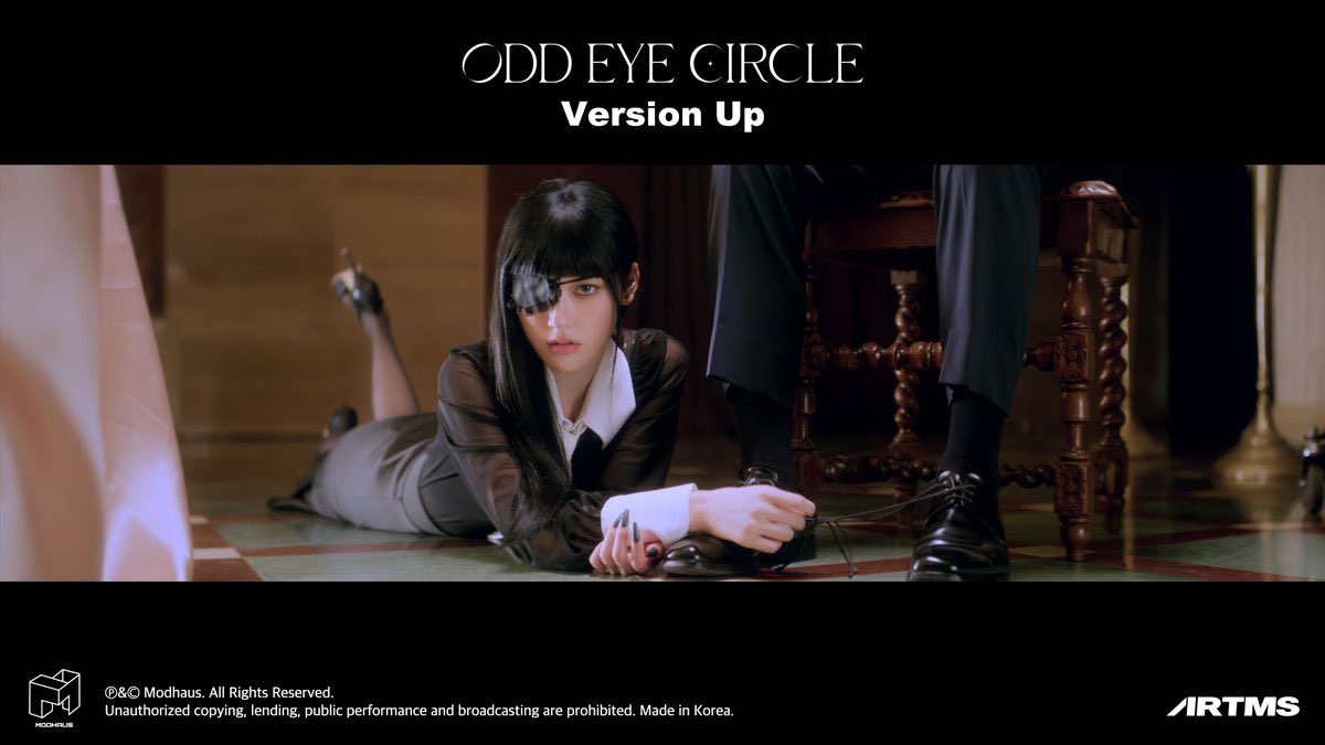 Pop Base on Twitter: "Odd Eye Circle teases their comeback with Choerry ‘Version Up’ poster."