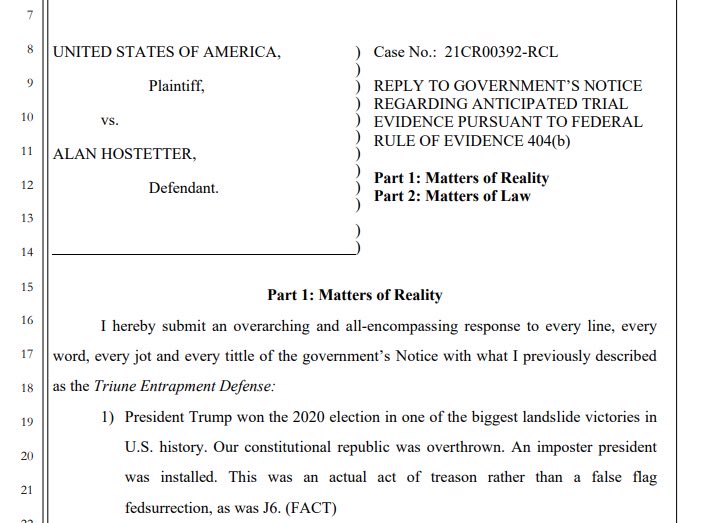 SebGorkasFart on Twitter: "RT @MacFarlaneNews: Jan 6 defendant Alan Hostetter is in court now ...