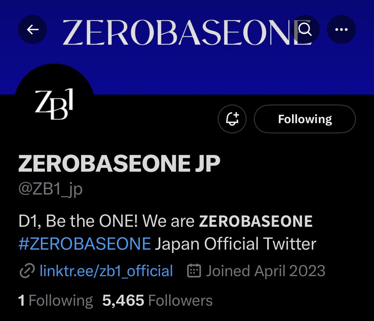 ZB1 ZONE on Twitter: "[ 📢 ] — 230616 ZEROBASEONE Opens an Japanese Twitter Account! @ZB1_jp # ...