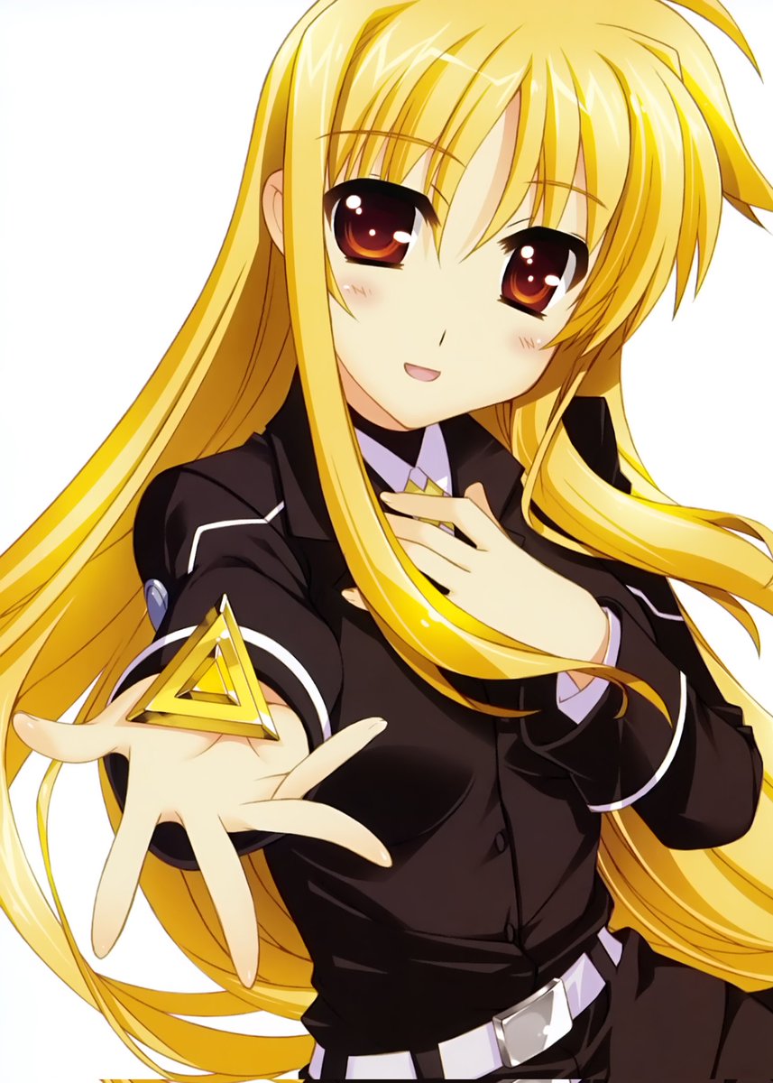 Retro⚡Ranger RS | Celebrating 10 Years (2011-2021) on Twitter: "Fate from Lyrical Nanoha. Doesn ...