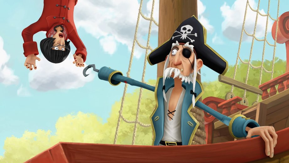 Animated Series Caps™ on Twitter: "Canadian/French Series The Pirates ...