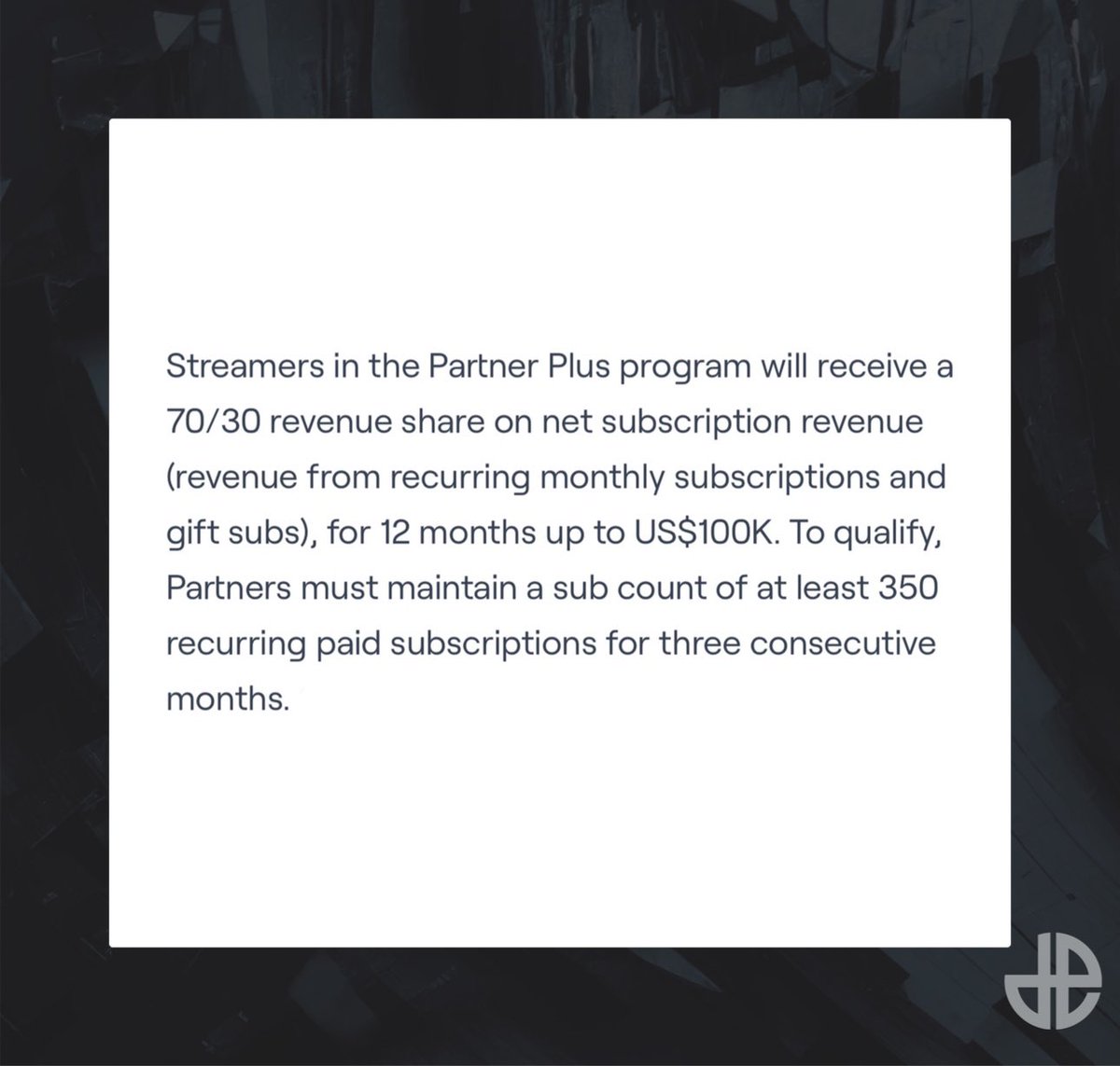 Dexerto on Twitter: "Twitch is introducing a new Partner Plus Program, giving eligible streamers ...