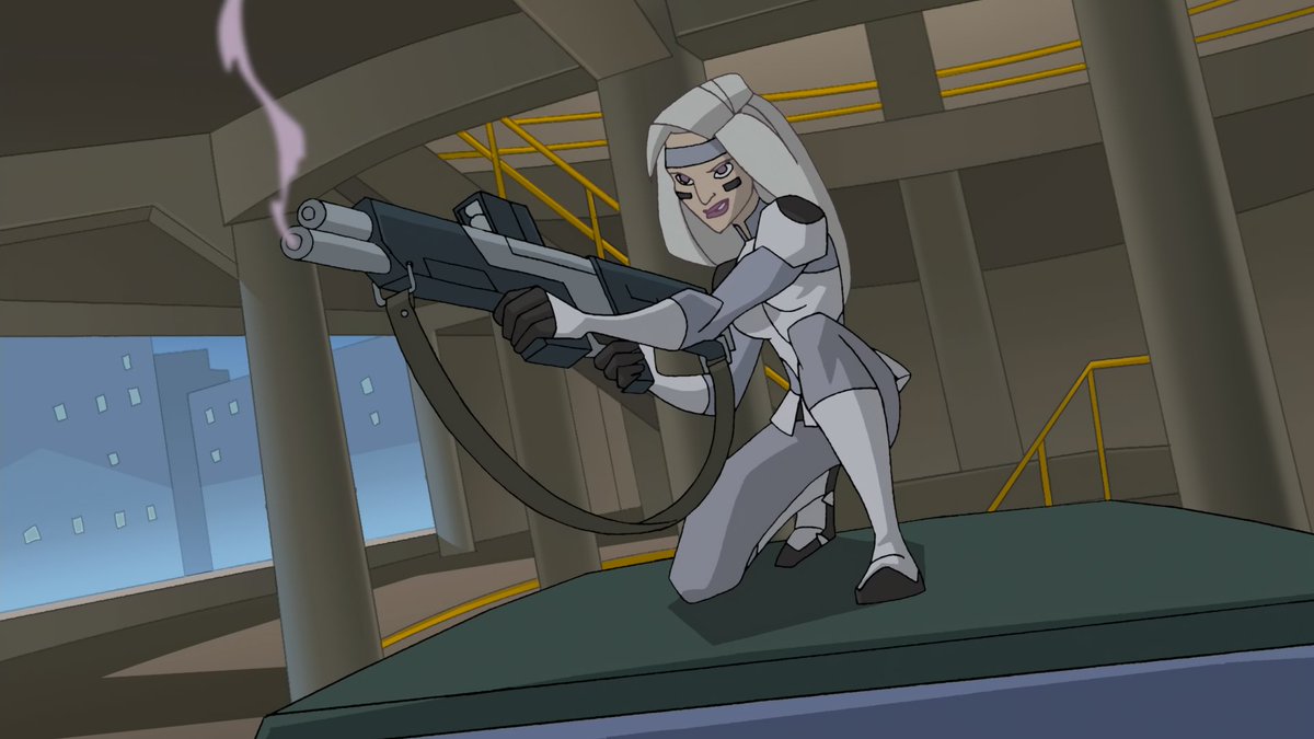 Reference Emporium on Twitter: "Screenshots of Silver Sable / Sable Manfredi from The ...